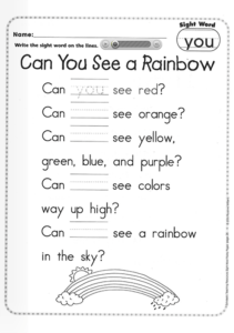 [Sách điện tử] Sight Word Poetry Pages - Grades PreK-2