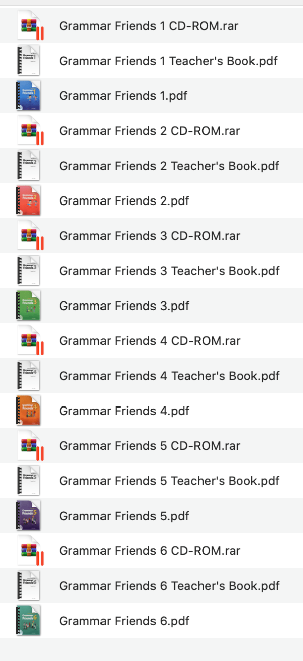 Download Oxford Grammar Friends Pdf CD-ROM (A1 / A2)