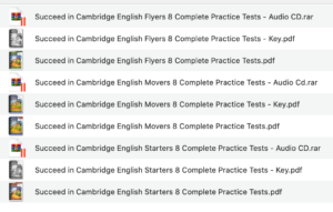 Download Succeed in Cambridge English Movers ebook audio
