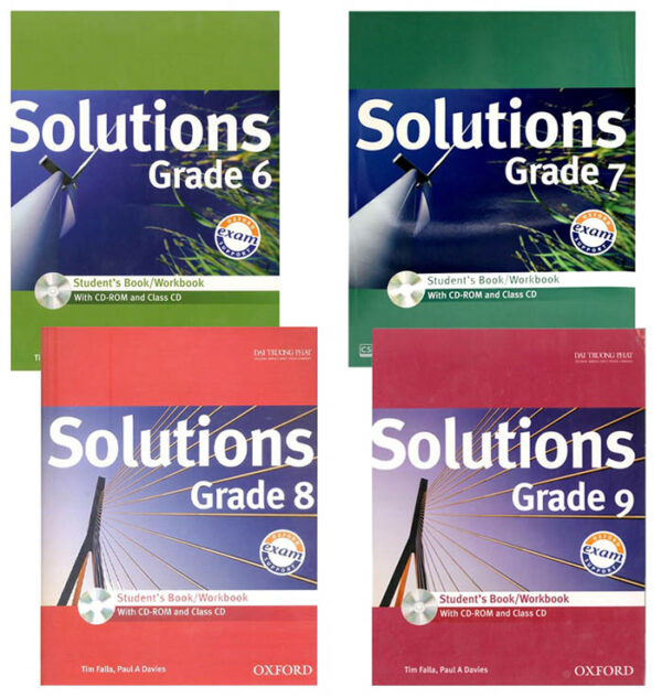 Bộ sách điện tử Oxford Solutions Grade 6, 7, 8, 9