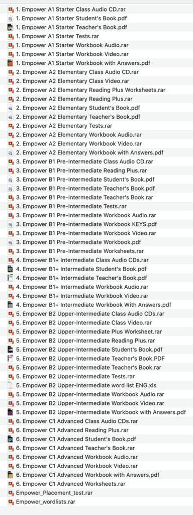 Download Cambridge Empower 2nd Edition (6 Levels) Pdf 2022