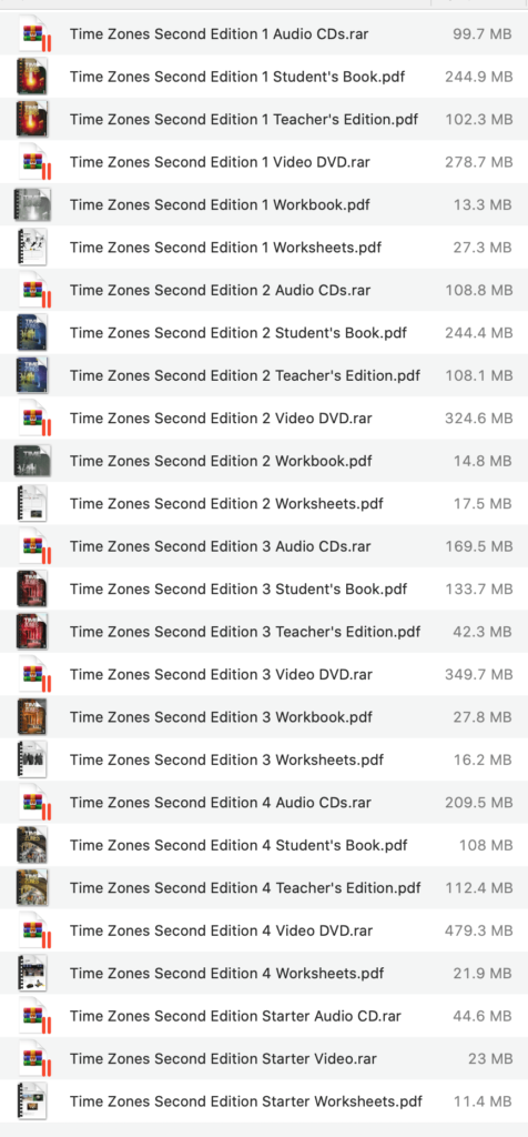 Download NGL Time Zones 2nd Edition Pdf (Pre A1 / B1)