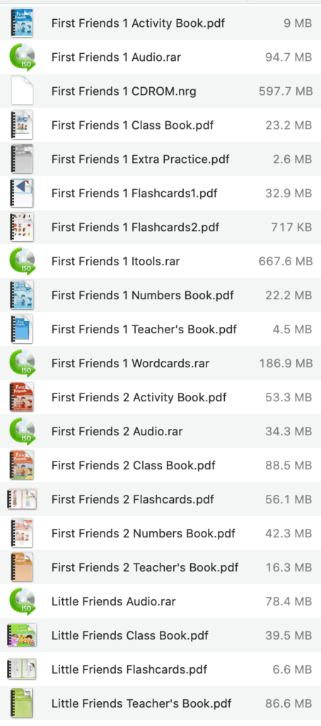 Download Oxford First Friends 2nd Edition Pdf Resources