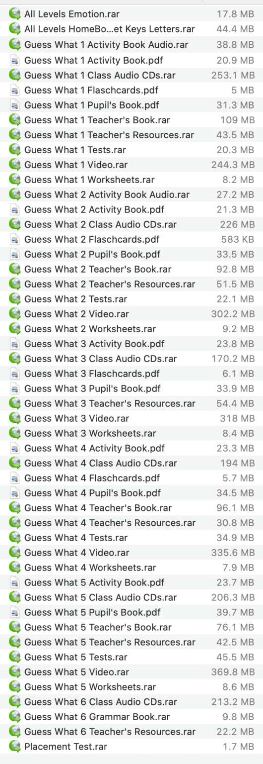 Download Guess What Pdf Presentation Plus (A1 / A2)