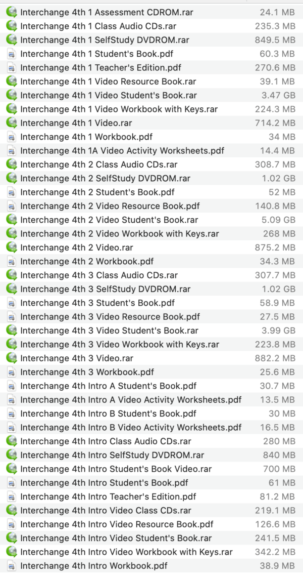 Download Interchange Pdf Presentation Plus 5ed (A1 / B1)