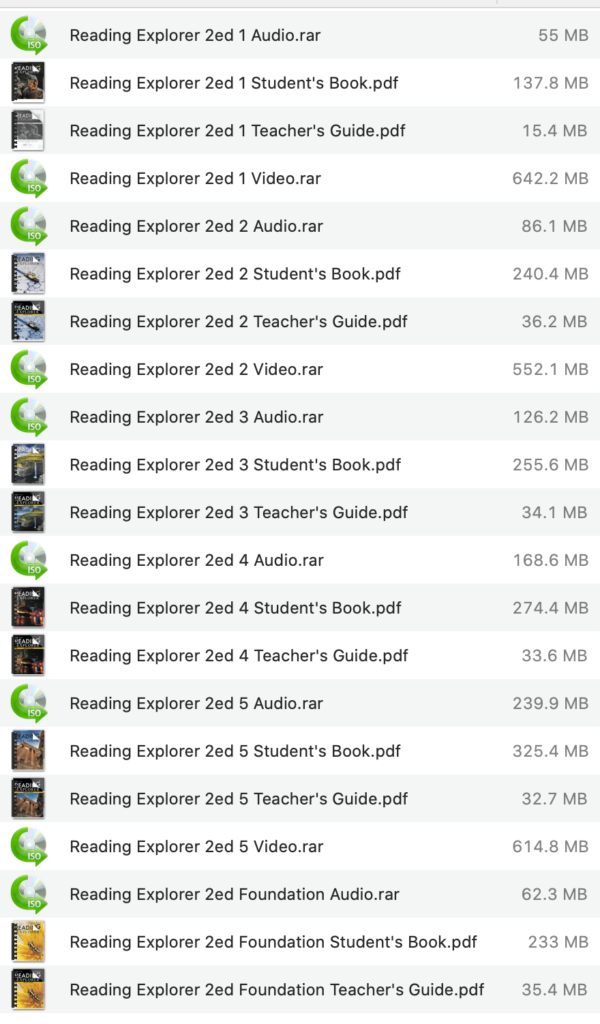 Reading Explorer 3ed Pdf Presentation Tool (A2 / C1)