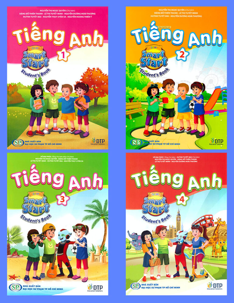 Ebook Tiếng Anh i-Learn Smart Start 1,2,3,4 Pdf Audio Video
