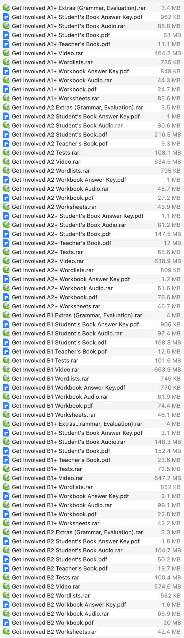 Download Get Involved Pdf AME BRE (A1+ / C1) 2021