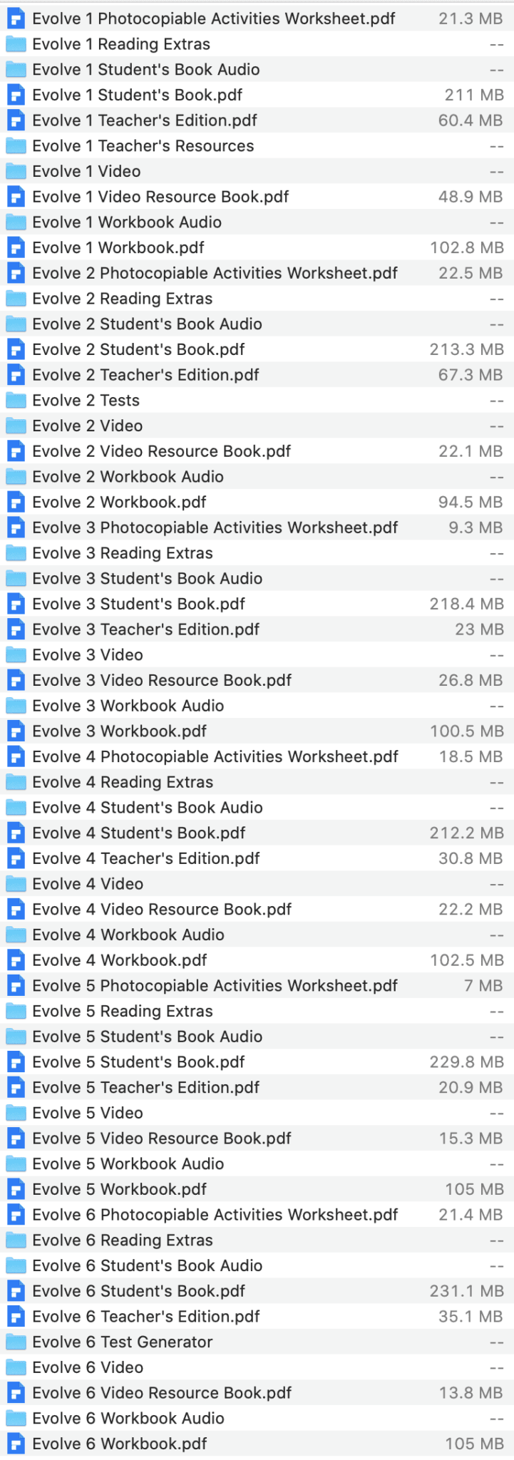 Tải Cambridge Evolve Pdf Presentation Plus (A1 / C1)