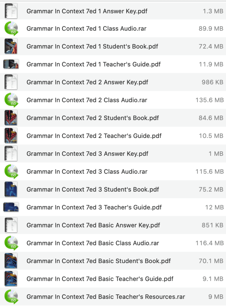 Download NGL Grammar In Context 7th Edition Pdf Tool