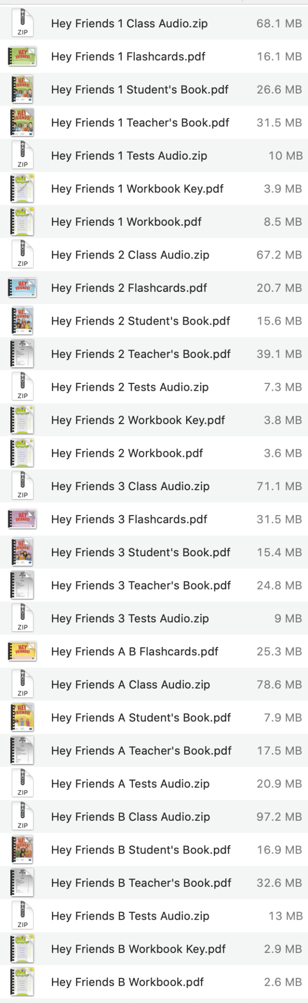 Download Pearson Hey Friends Pdf Resources (Pre A1 / A1)