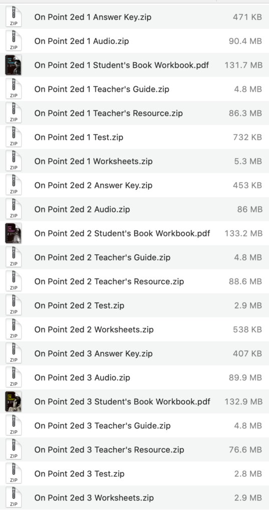 Download On Point 2nd Edition Pdf Resources (C1 / C1+)