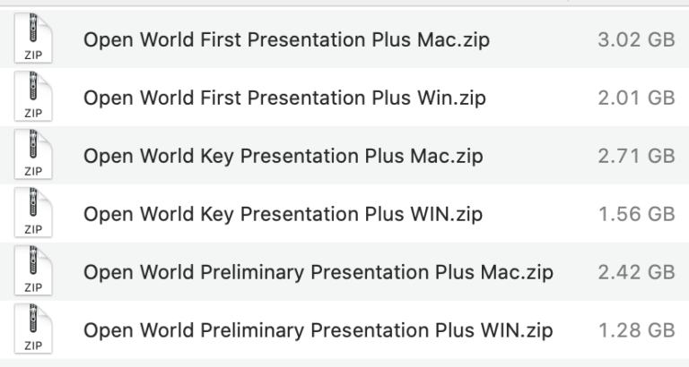 Download Open World Pdf Presentation Plus (A2 / C1)