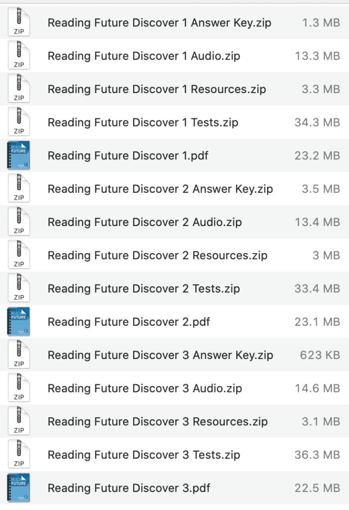 Download Reading Future Pdf Online iTools (Pre A1 / A2+)