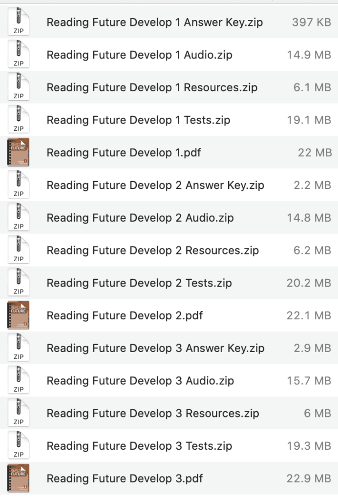 Download Reading Future Pdf Online iTools (Pre A1 / A2+)