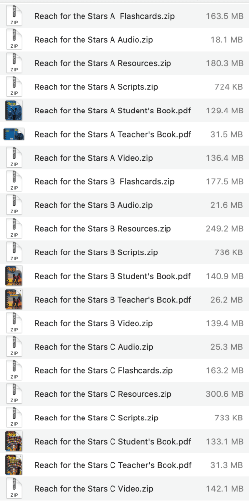 Download NGL Reach for the Stars Pdf Resources (Pre A1)