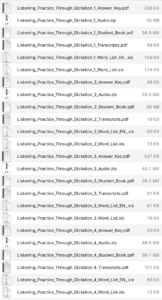 Listening Practice Through Dictation Pdf (A1+ / B1+)