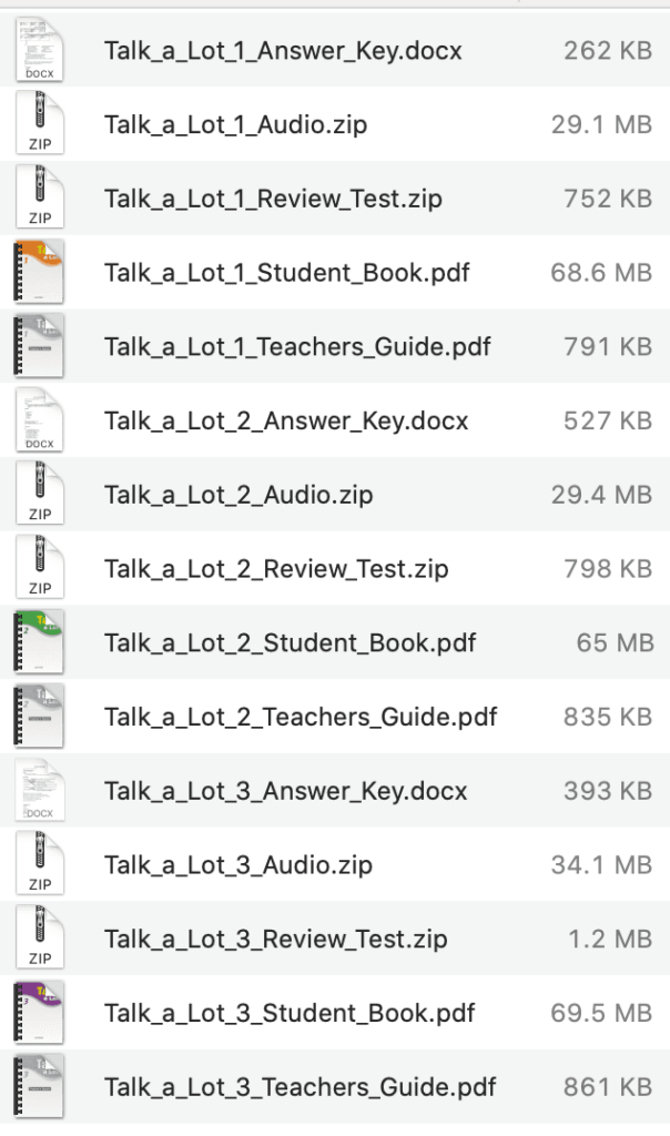 Download Compass Talk a Lot Pdf Resources (B1 / B2)