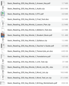 Download Basic Reading Pdf Resources (Pre A1 / A2)
