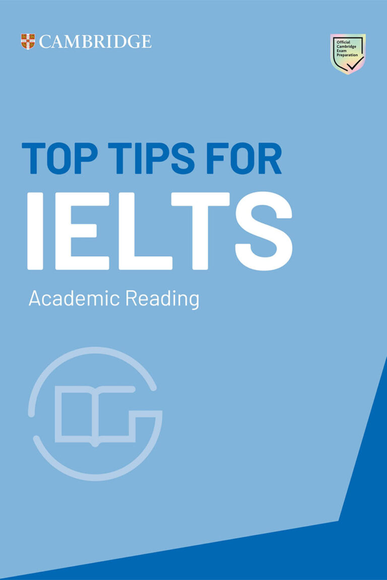 Download Cambridge Top Tips for IELTS Pdf Resources